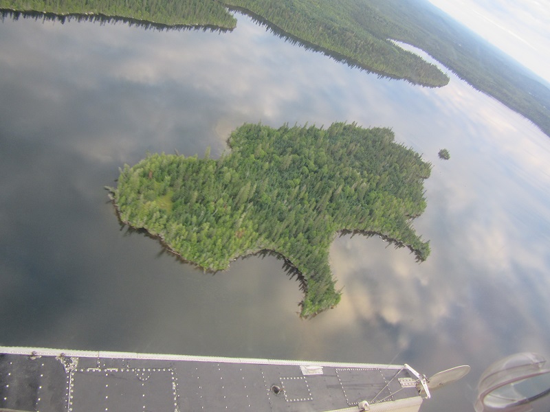 Buffalo Island lake